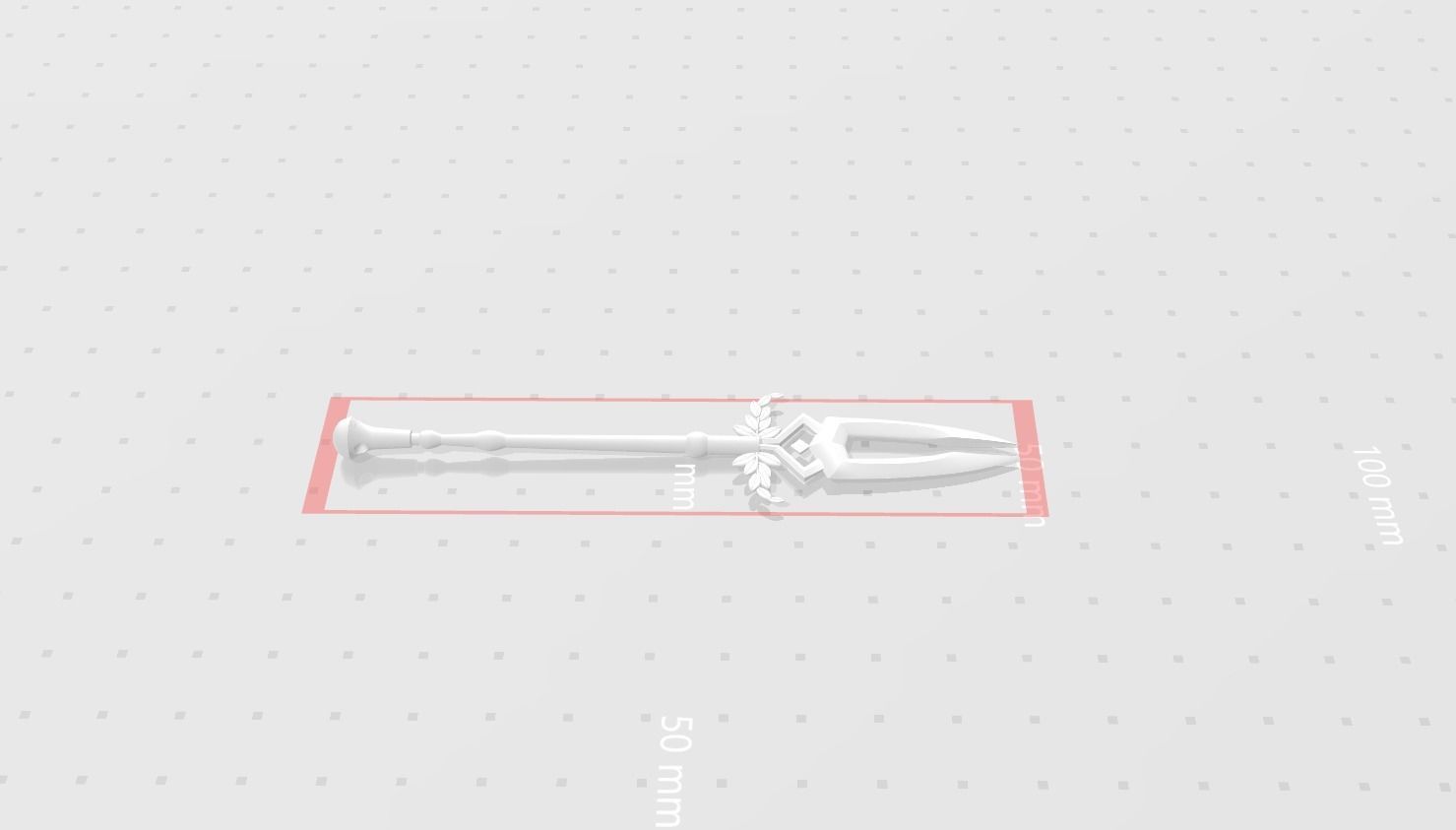 Varatha - Eternal Spear - HADES Keychain Miniature 3D model 3D ...