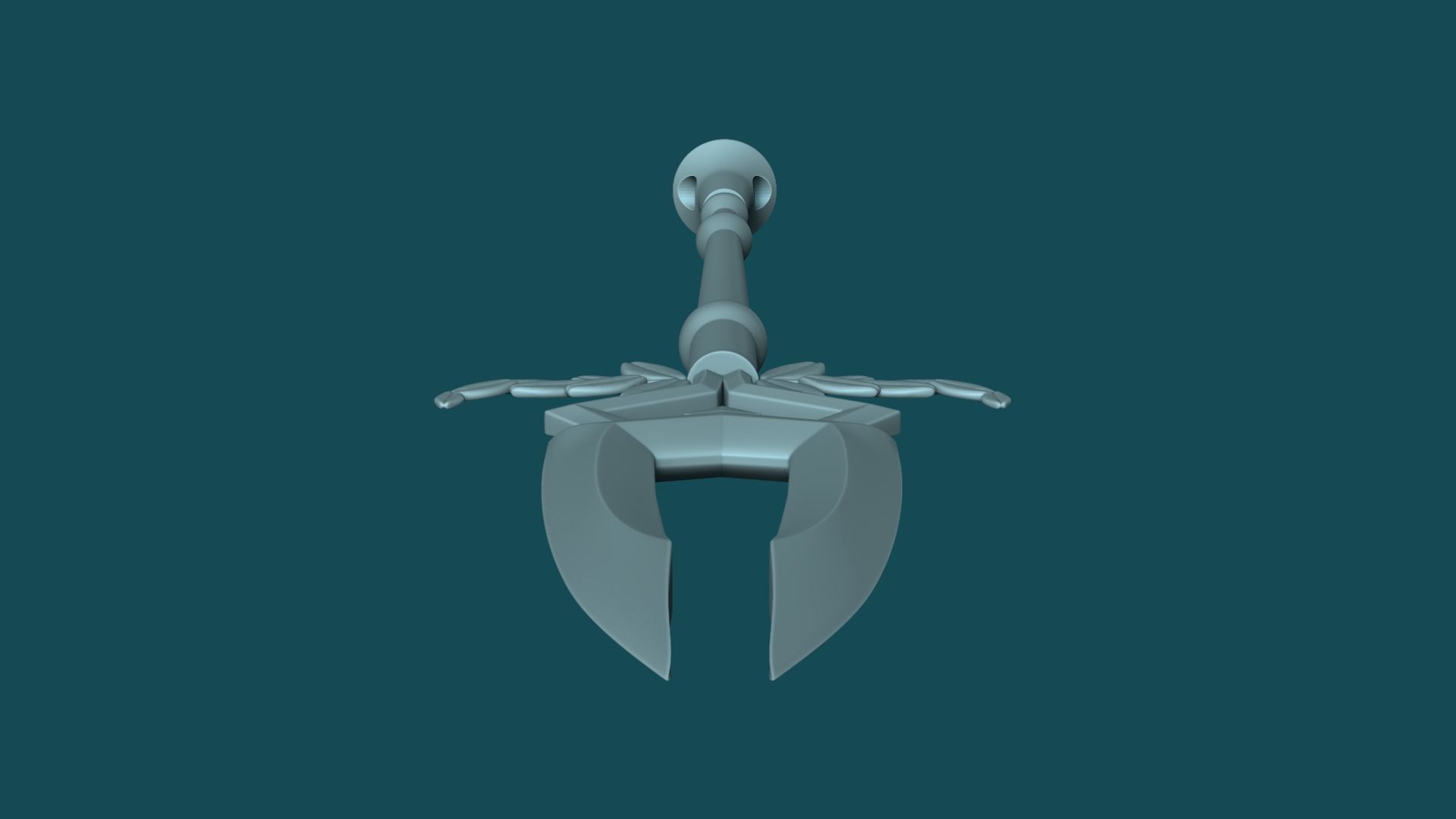 Varatha - Eternal Spear - HADES Keychain Miniature 3D model 3D ...