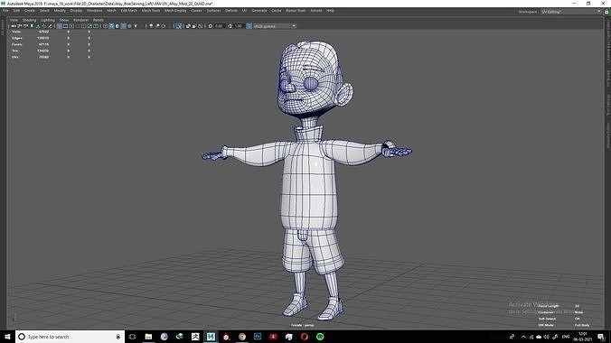 3D model Alloy-Low poly character VR / AR / low-poly | CGTrader