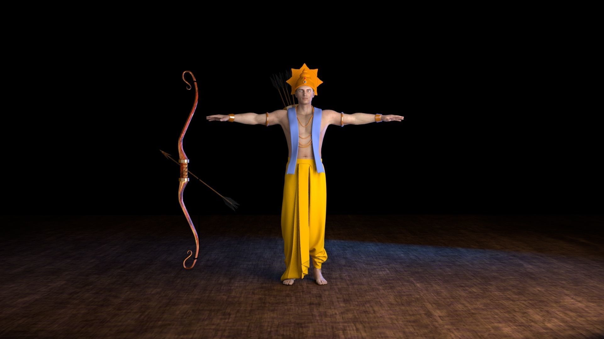 Lord Ram 3D model | CGTrader