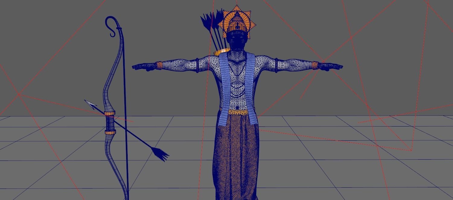 Lord Ram 3D model | CGTrader