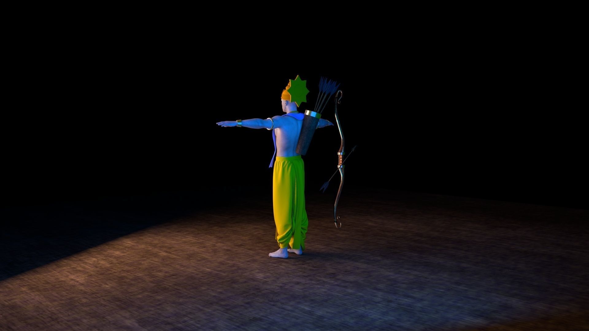 Lord Ram 3D model | CGTrader
