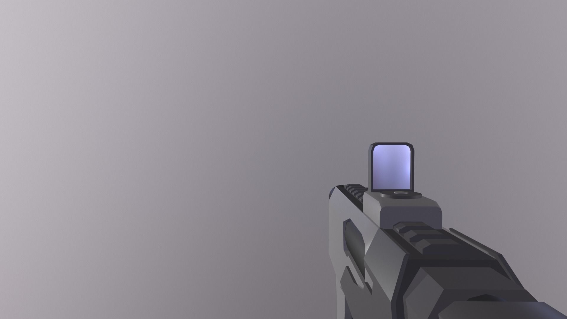 3D model The submachine gun of the future VR / AR / low-poly | CGTrader