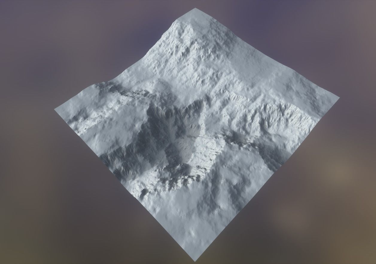 3D model Desert Biome 1 VR / AR / low-poly | CGTrader