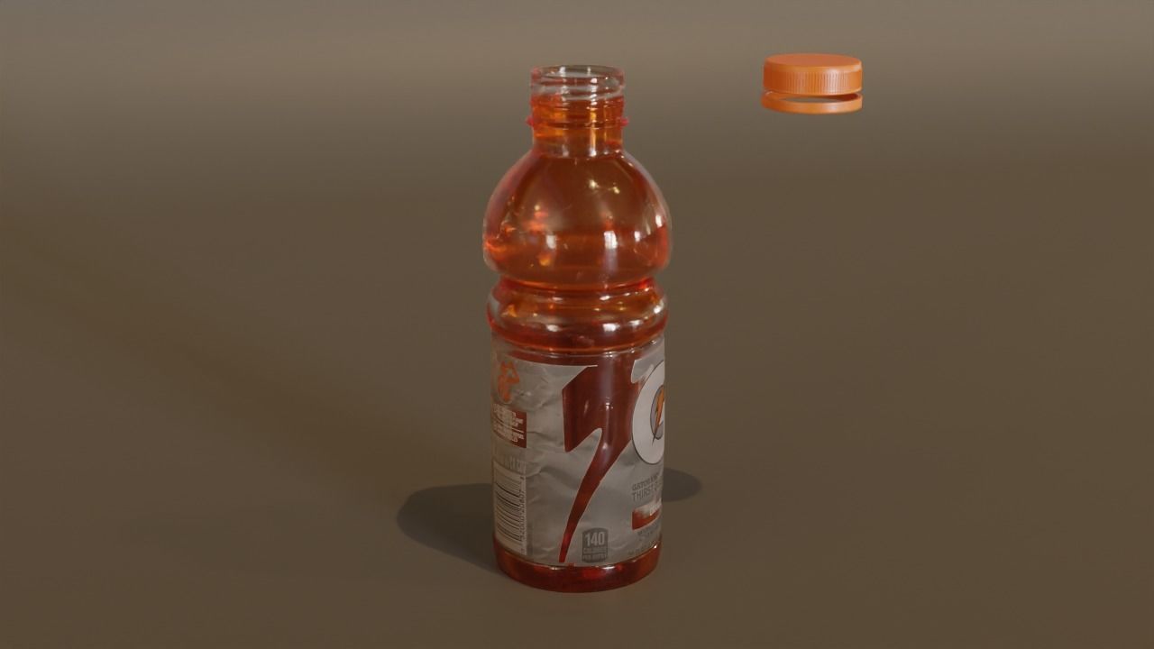 Gatorade Bottle - Beverage 3D model | CGTrader