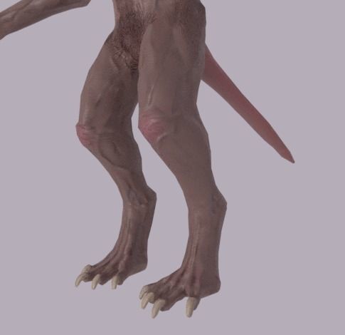 3D model Ratman creature that looks like rat VR / AR / low-poly | CGTrader