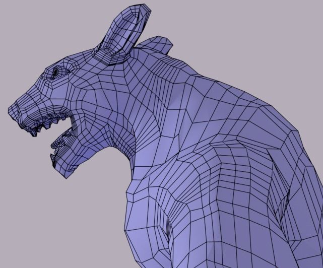 3D model Ratman creature that looks like rat VR / AR / low-poly | CGTrader