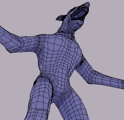 3D model Ratman creature that looks like rat VR / AR / low-poly | CGTrader