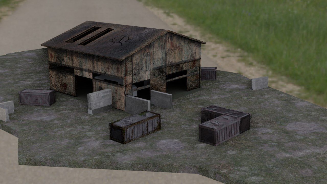 3D model TDM MAP MODEL Use Unity And Unreal VR / AR / low-poly | CGTrader