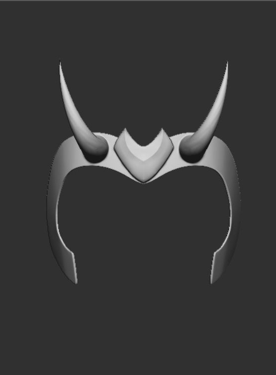 LOKI CROWN 3D model 3D printable | CGTrader