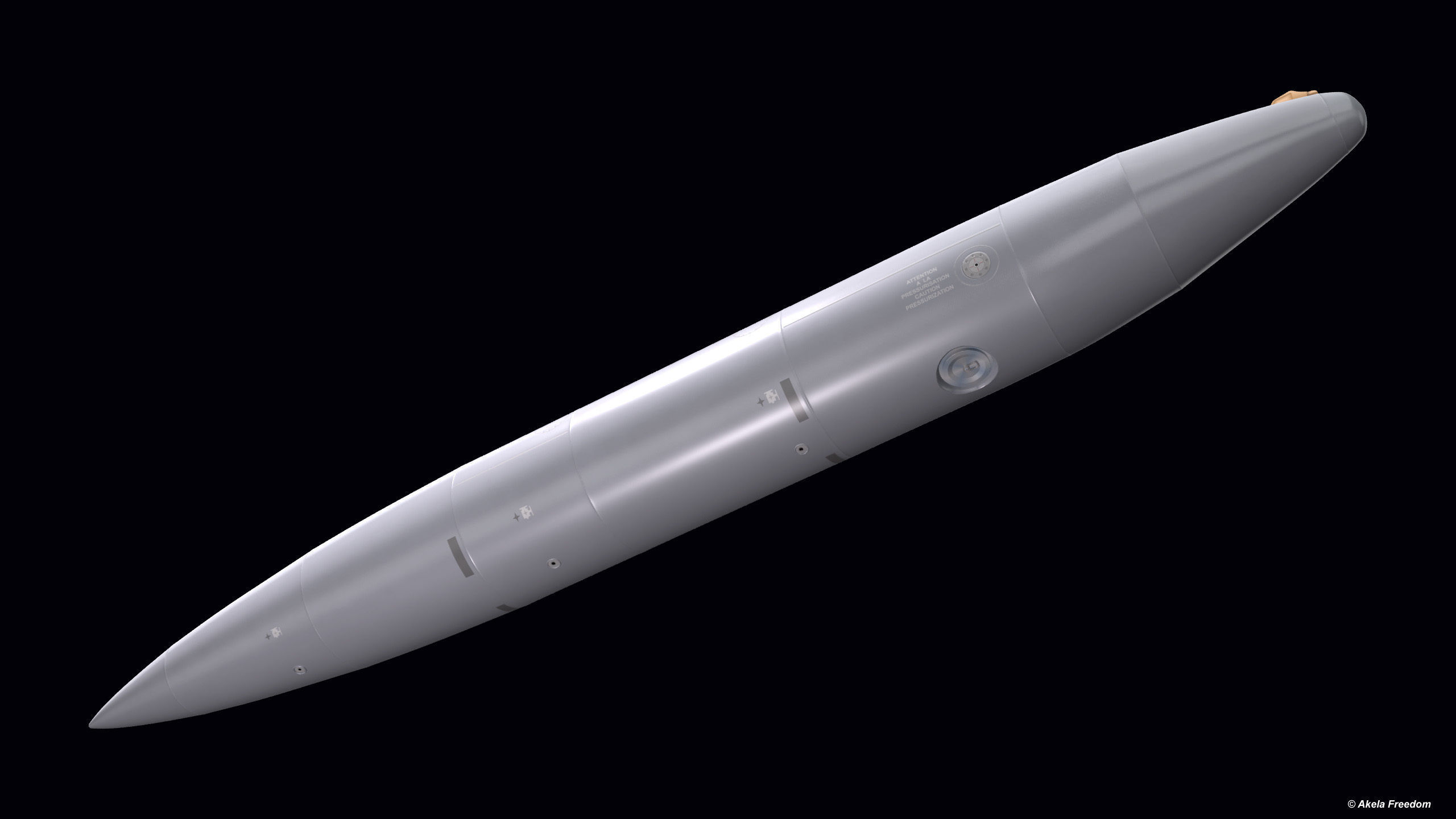 Fuel Tanks for Rafale 3D model | CGTrader