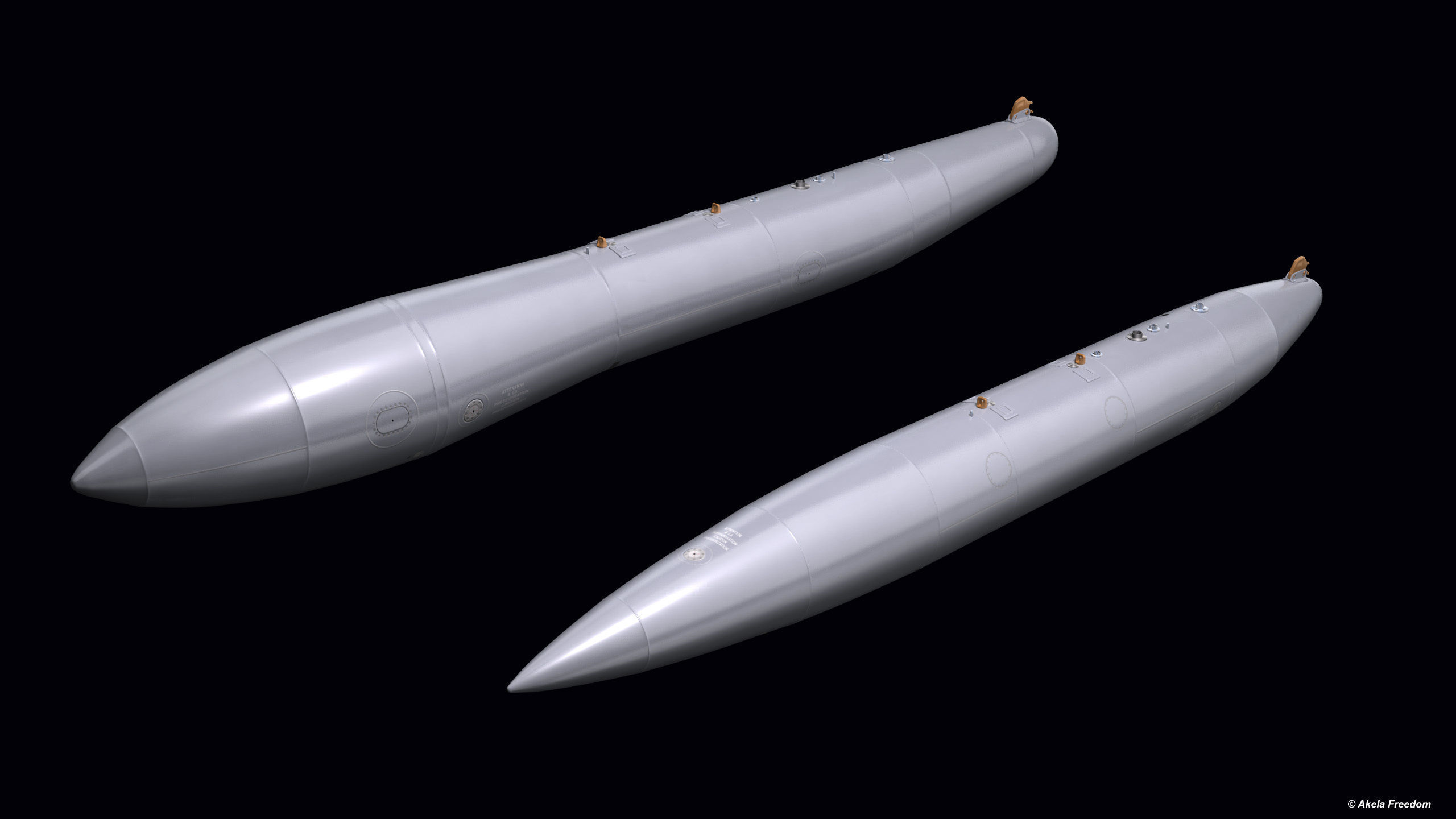Fuel Tanks for Rafale 3D model | CGTrader