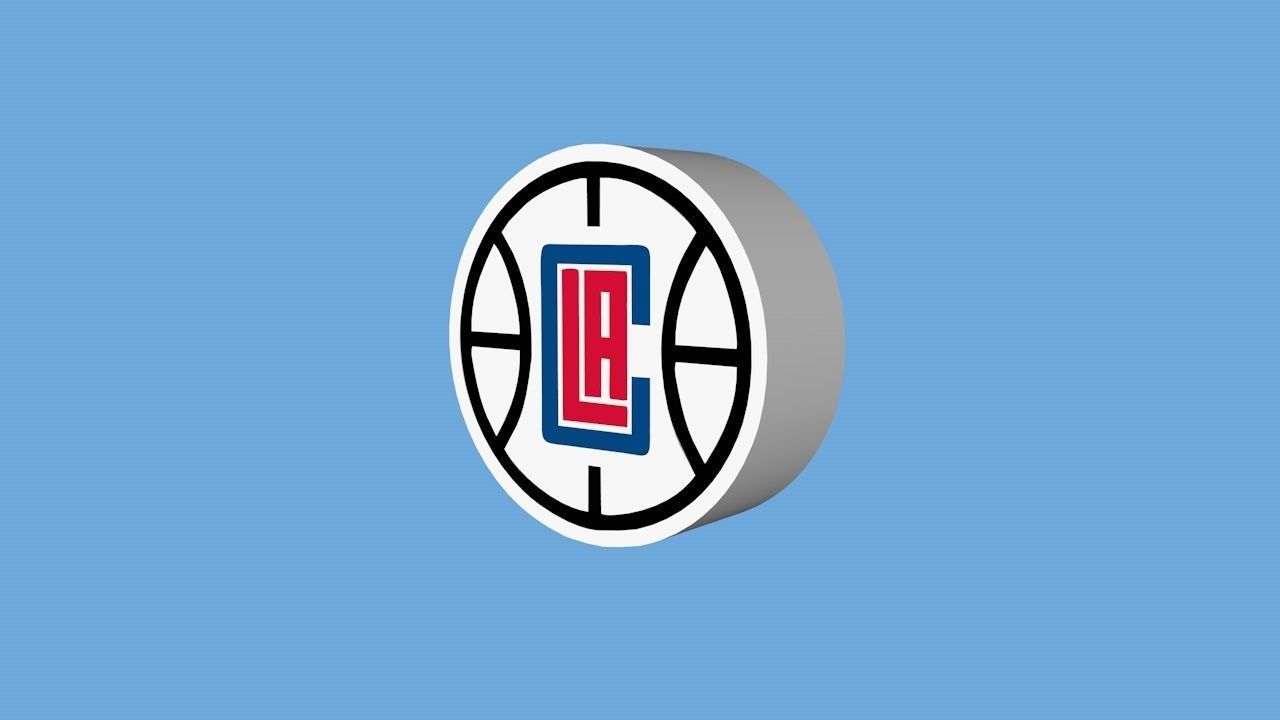 Los Angeles Clippers Team Logo 3D model | CGTrader