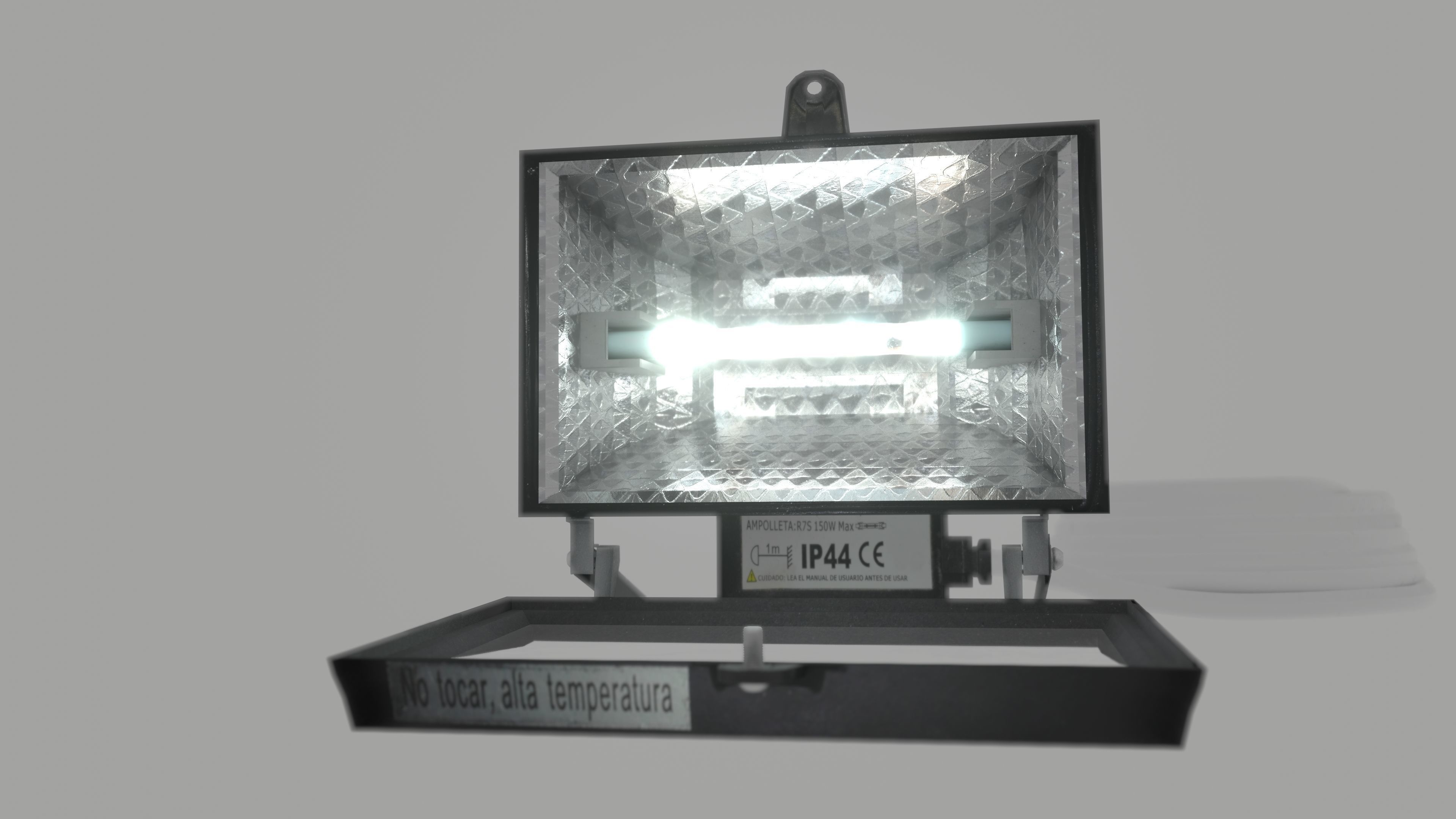 Halogen Projector 3D model | CGTrader