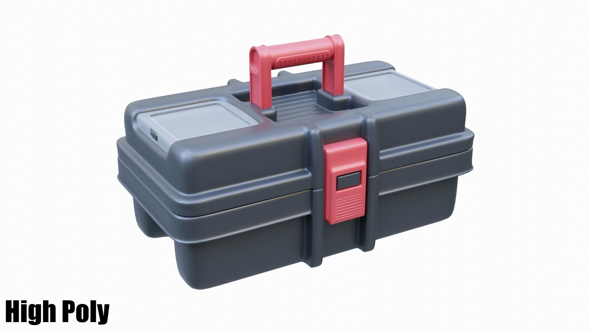 3D model Tool box VR / AR / low-poly | CGTrader