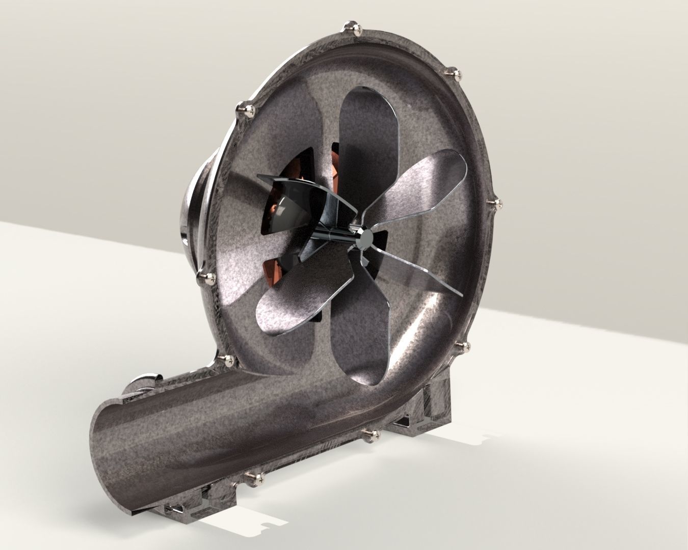 Air Blower 3D model 3D printable | CGTrader