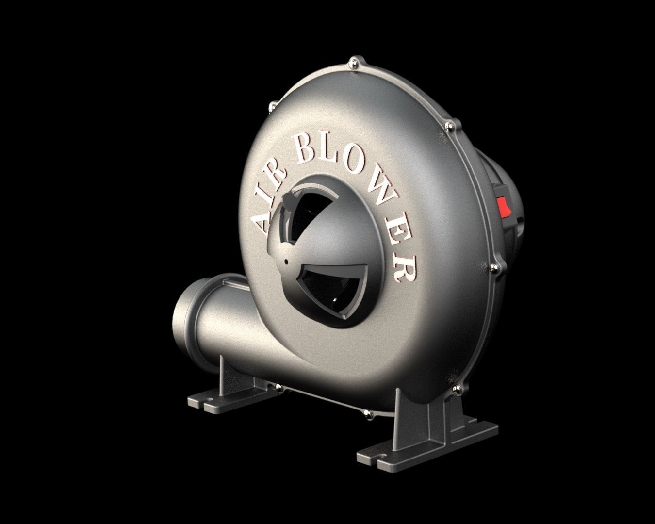 Air Blower 3D model 3D printable | CGTrader