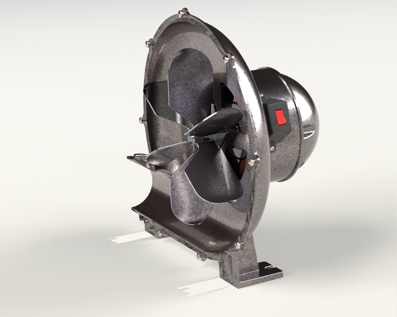 Air Blower 3D model 3D printable | CGTrader
