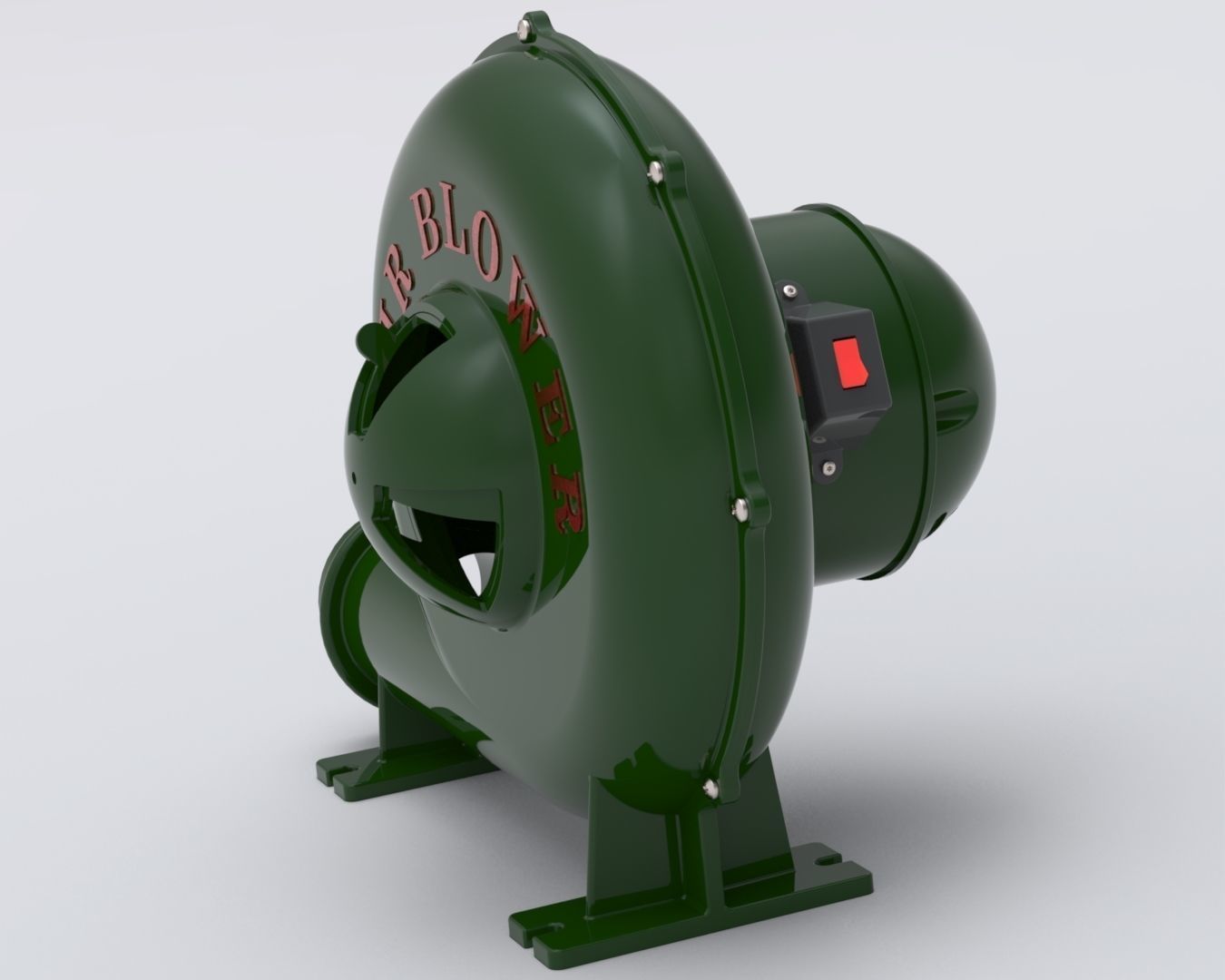 Air Blower 3D model 3D printable | CGTrader