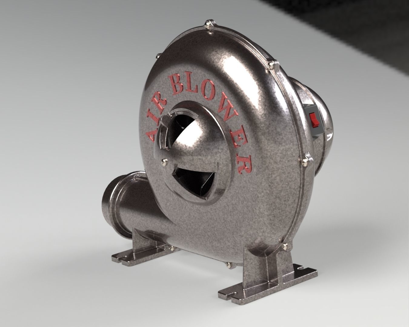 Air Blower 3D model 3D printable | CGTrader