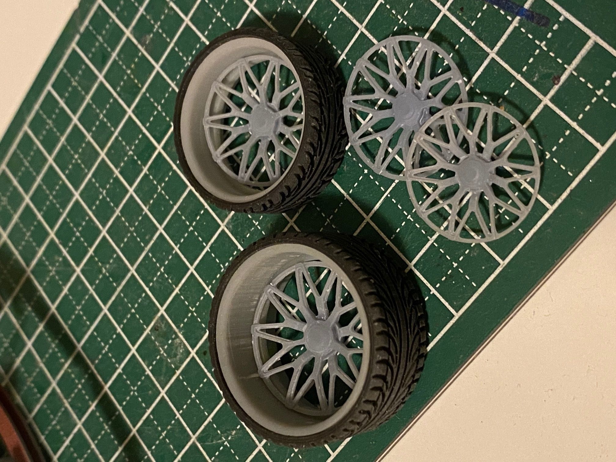 20inch Schott Clever Levers Wheels 3 offsets w Tires 3D model 3D ...