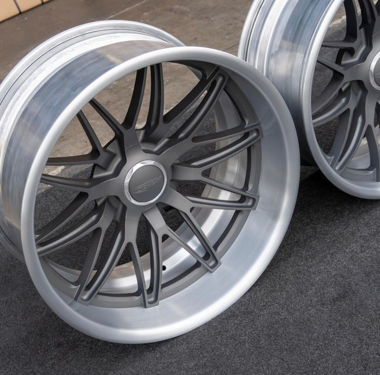 20inch Schott Clever Levers Wheels 3 offsets w Tires 3D model 3D ...