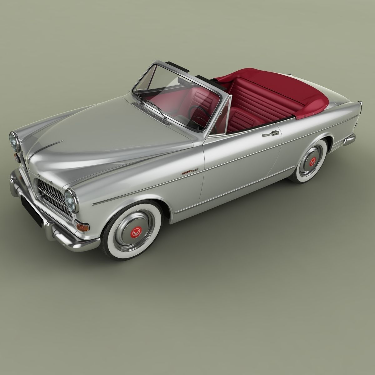 Volvo Amazon Convertible 3D model | CGTrader