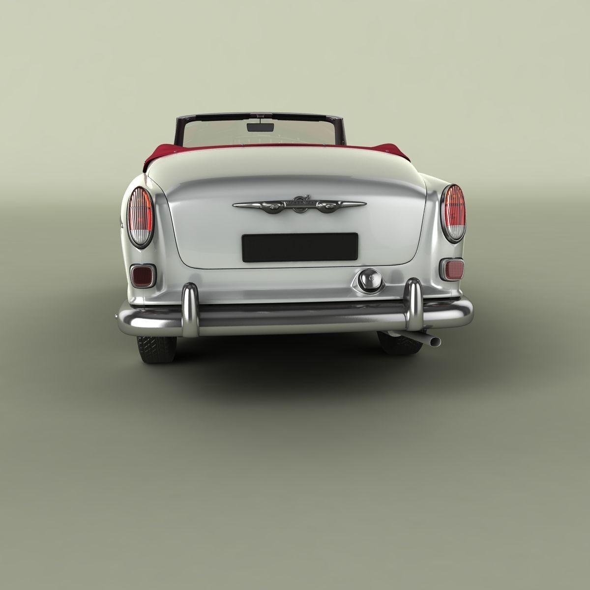 Volvo Amazon Convertible 3D model | CGTrader
