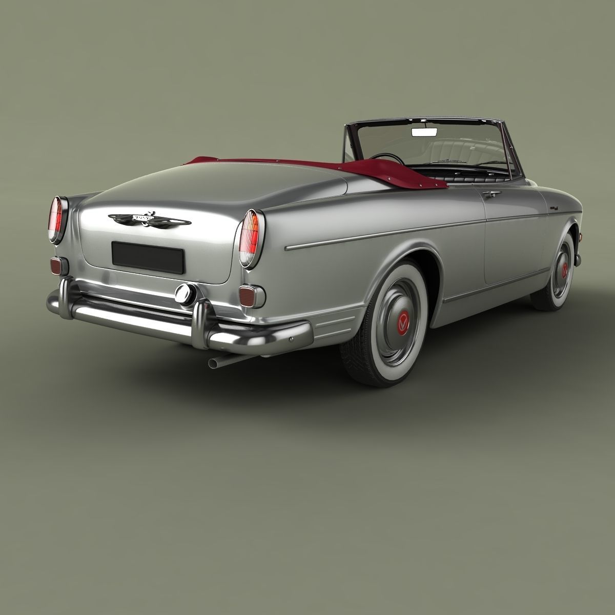Volvo Amazon Convertible 3D model | CGTrader