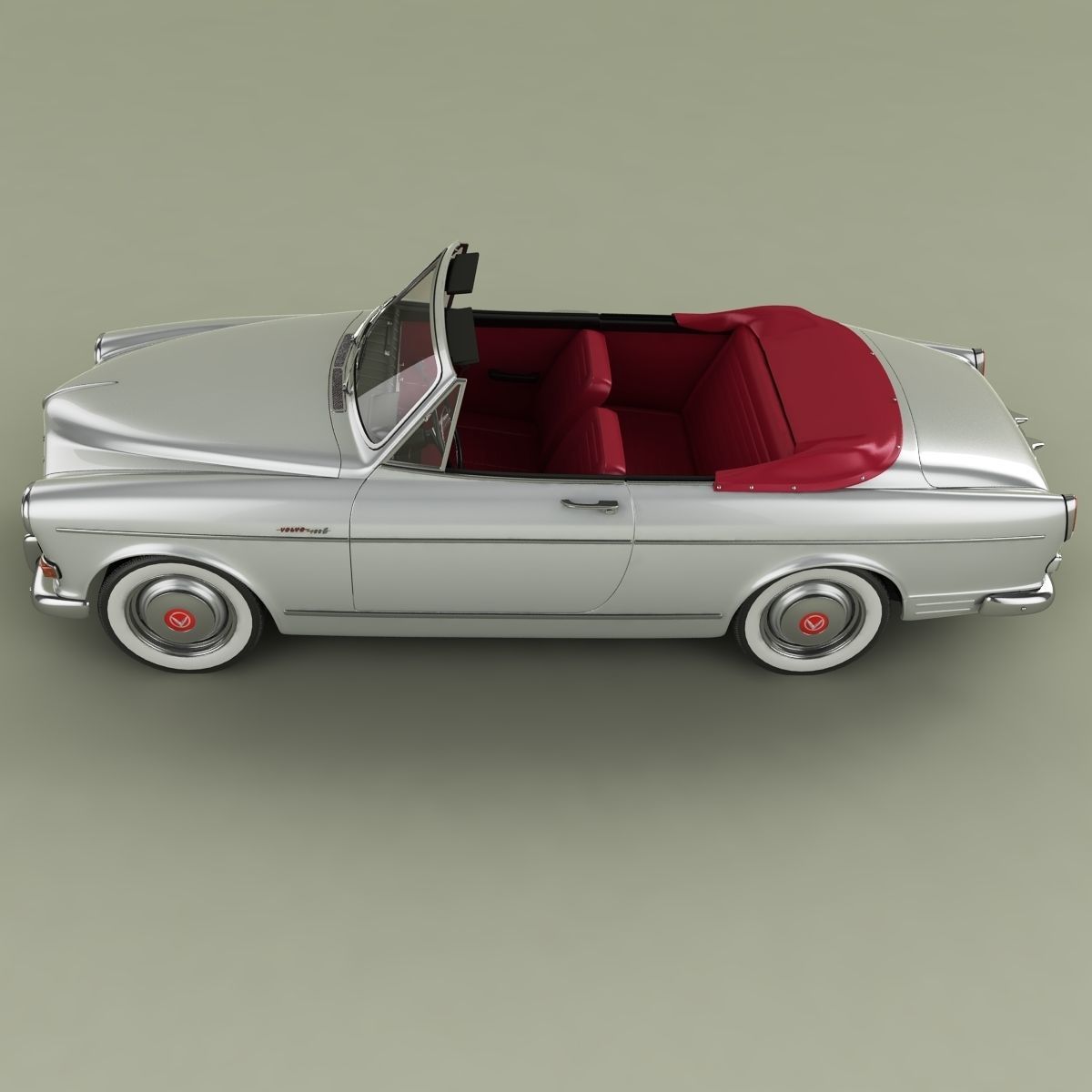 Volvo Amazon Convertible 3D model | CGTrader