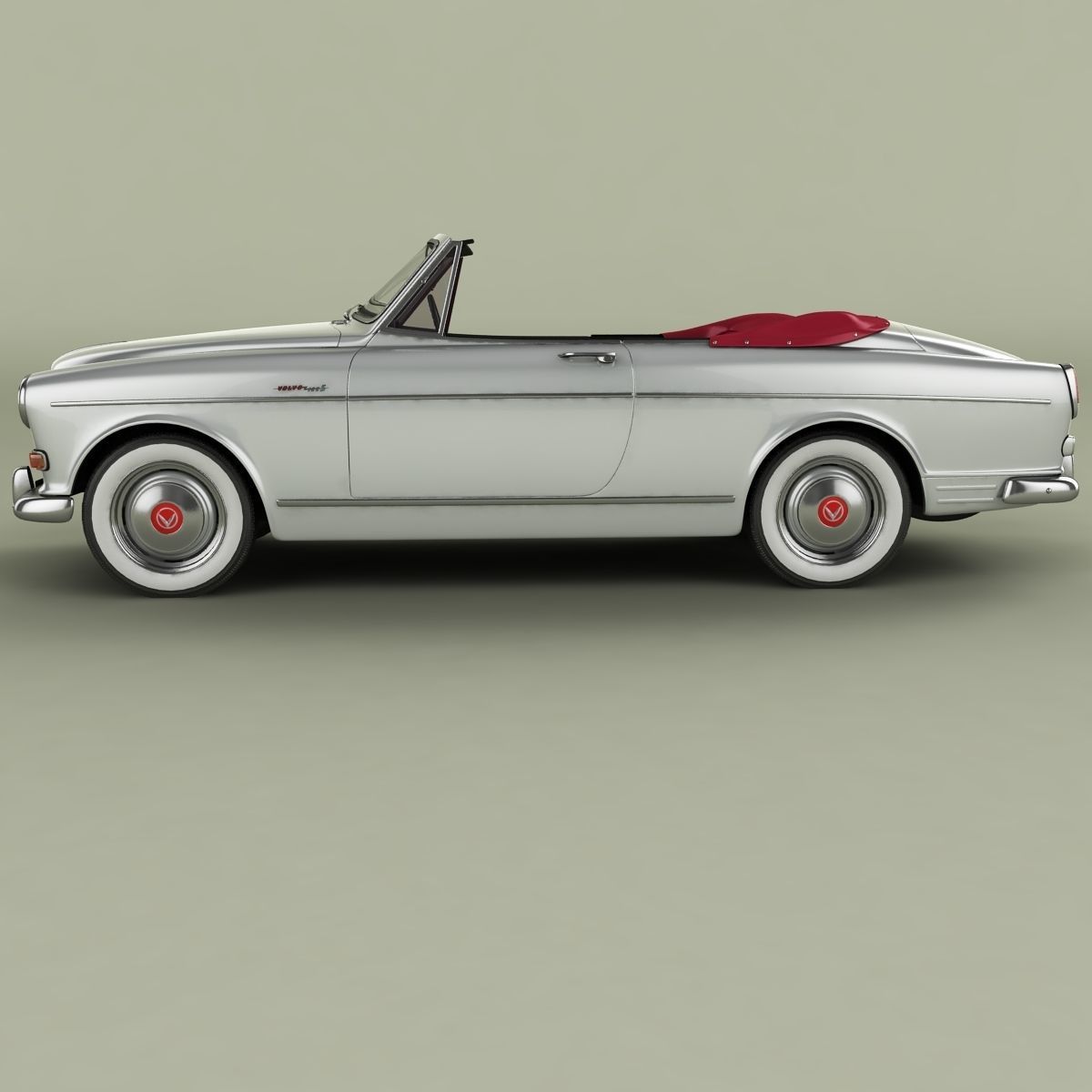 Volvo Amazon Convertible 3D model | CGTrader