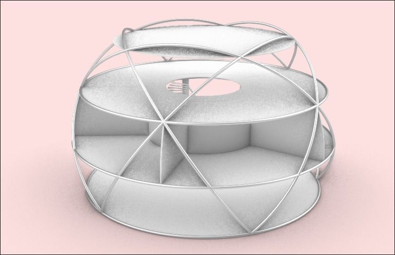 Spherical house 3D model | CGTrader