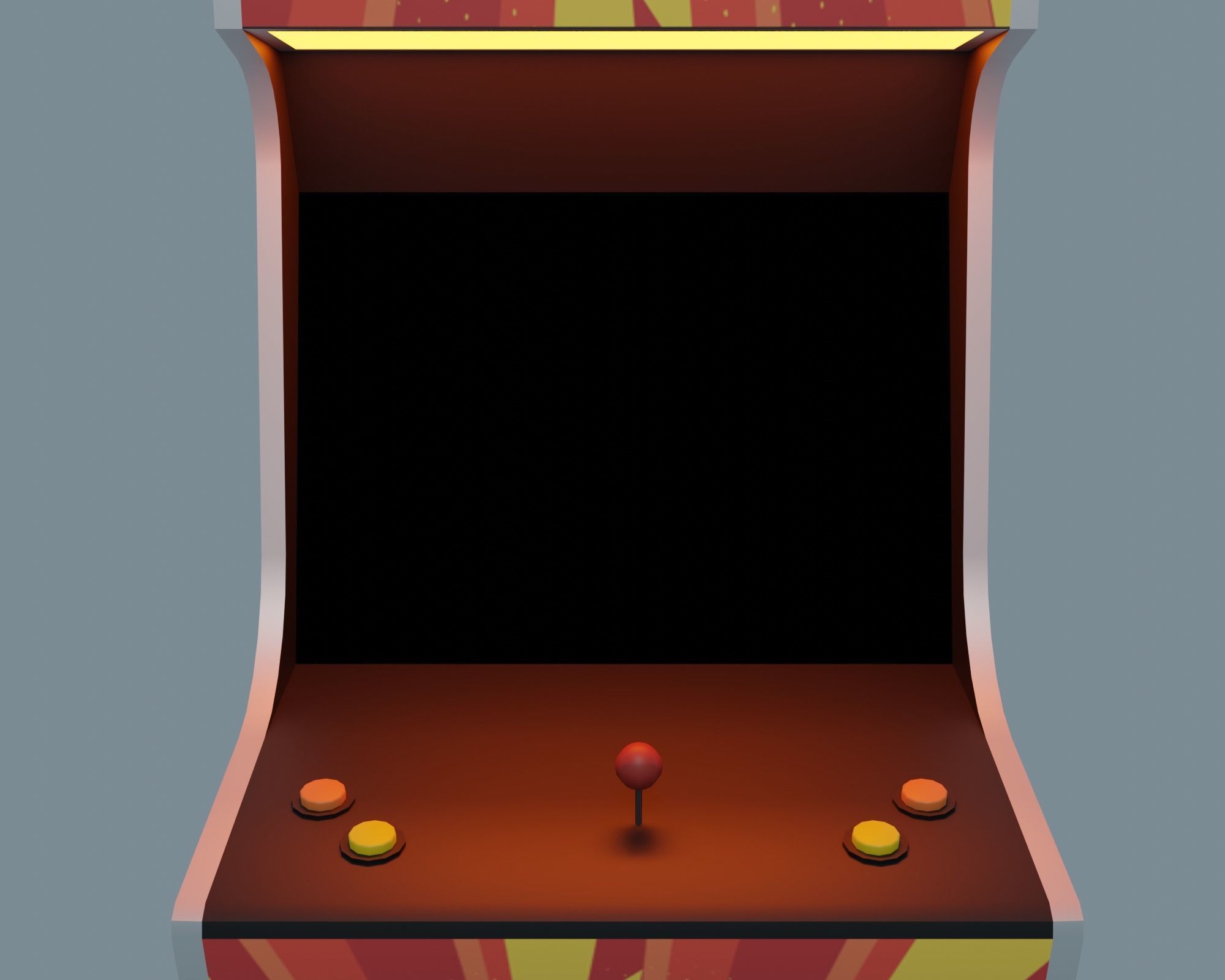 3D model Arcade room VR / AR / low-poly | CGTrader