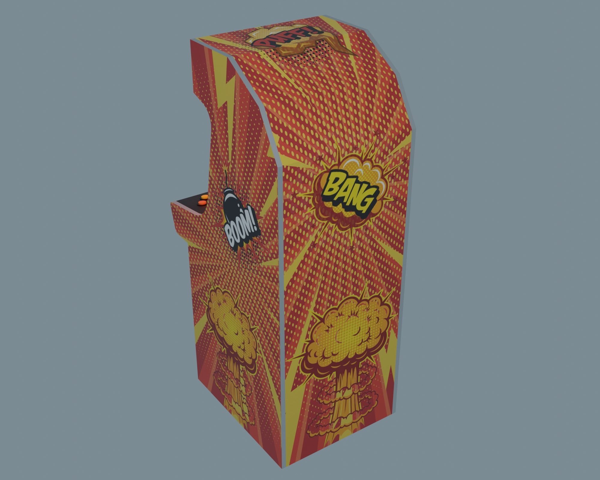 3D model Arcade room VR / AR / low-poly | CGTrader