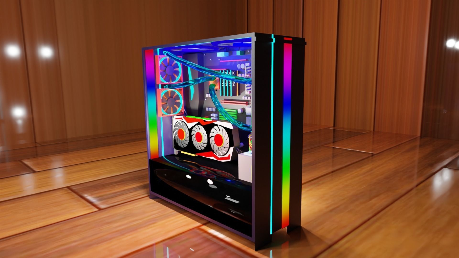 Computer gaming free VR / AR / low-poly 3D model | CGTrader