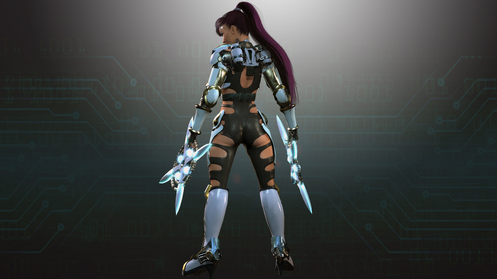 3D Model Collection Cyborg Warzone - Super Pack VR / AR / low-poly ...