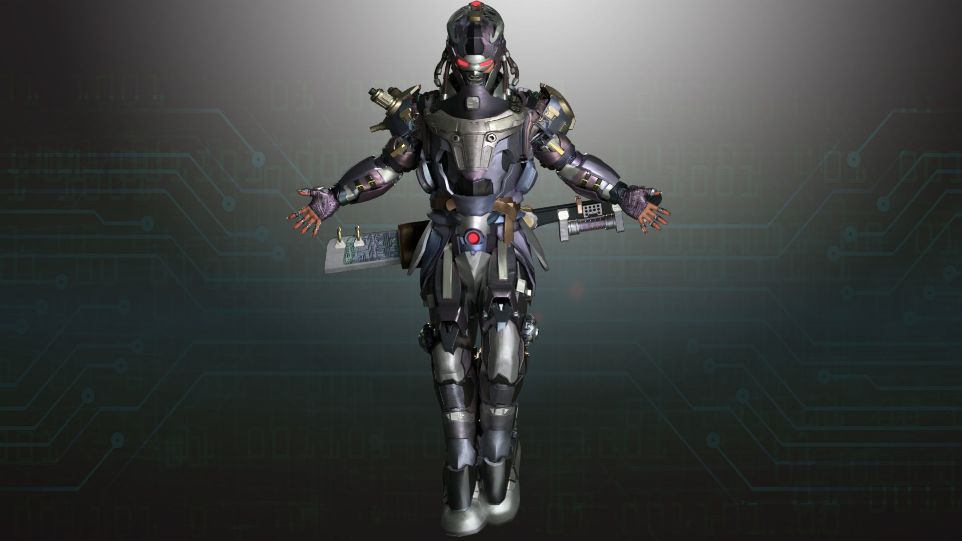 3D Model Collection Cyborg Warzone - Super Pack VR / AR / low-poly ...