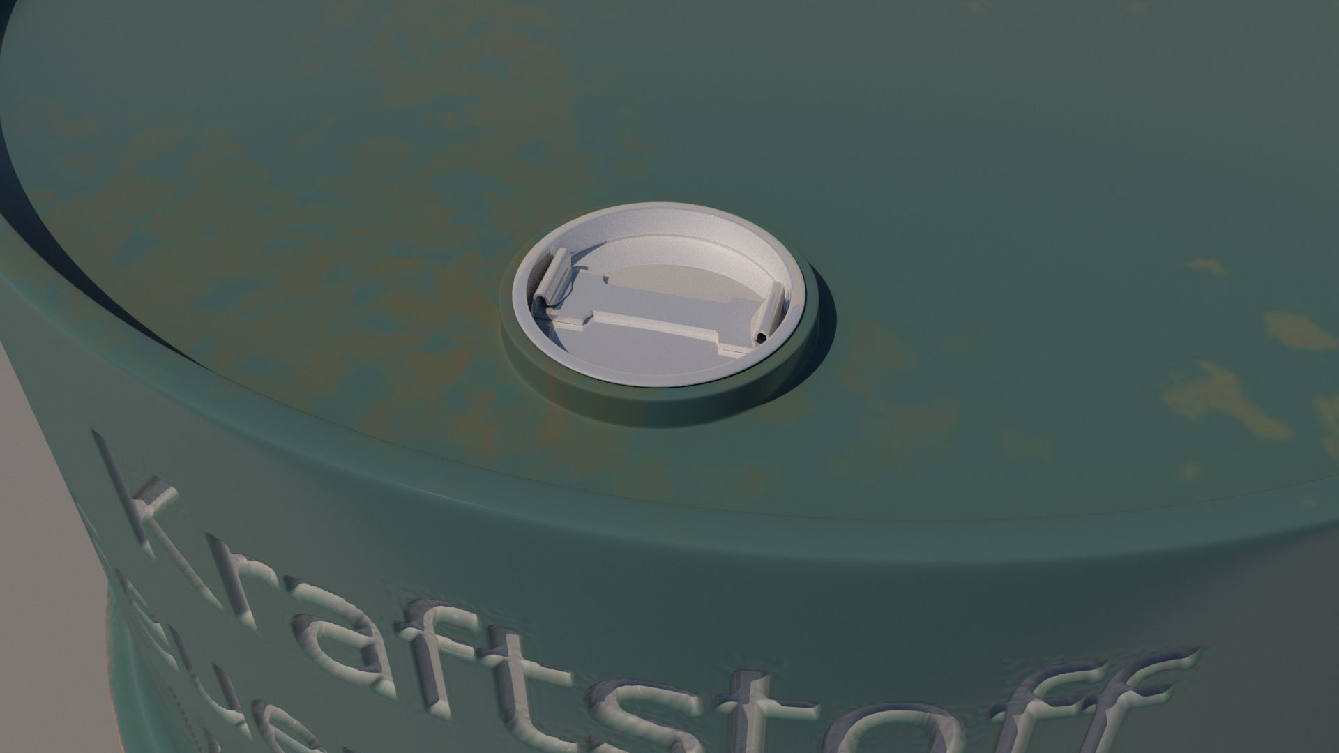 German WW2 Oil Barrel 3D model | CGTrader