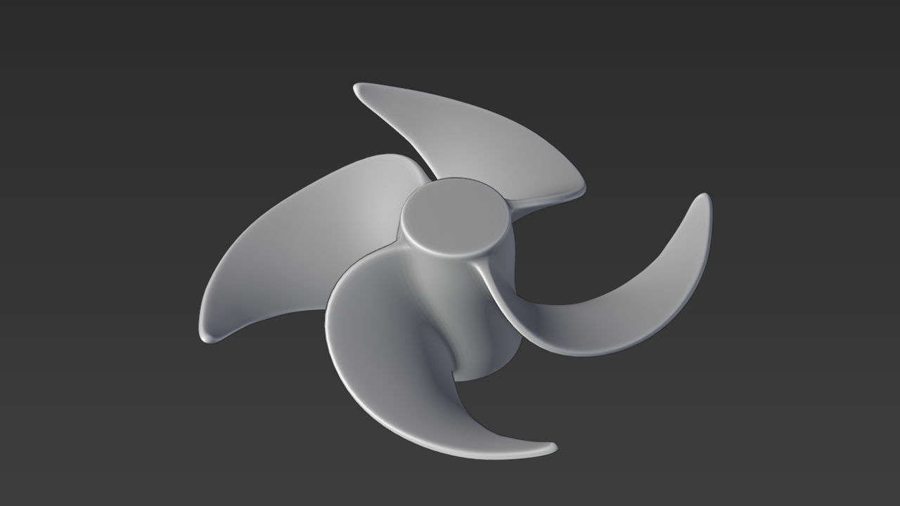 12 Boat Propeller 3D model 3D printable | CGTrader