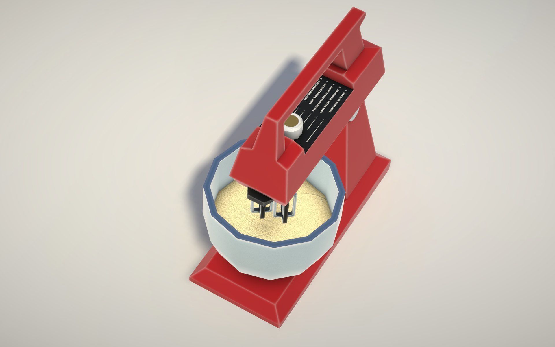 3D model Vintage Food Mixer VR / AR / low-poly | CGTrader