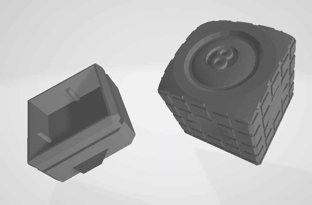 Holder for billiard chalk free 3D model 3D printable | CGTrader