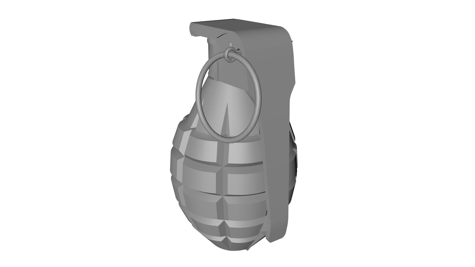 Grenade for Print 3D model 3D printable | CGTrader