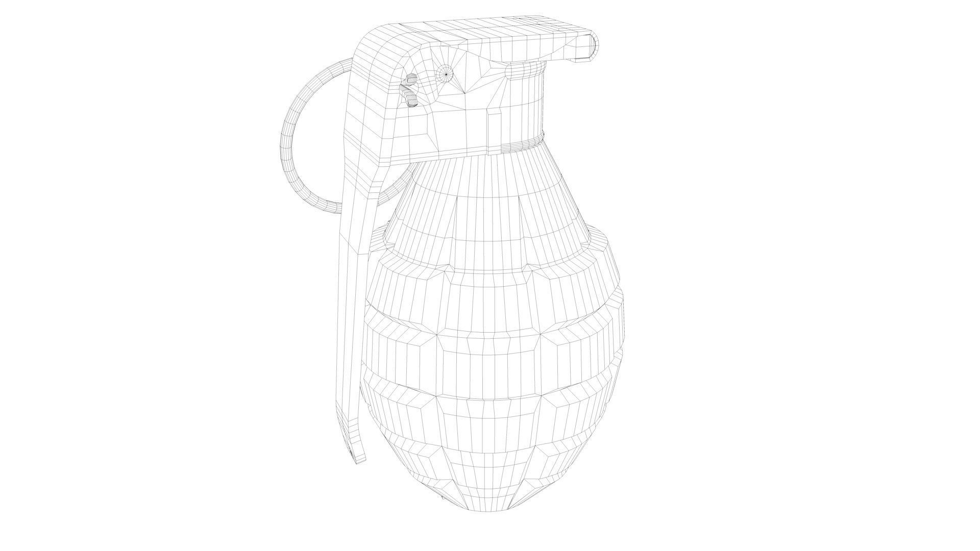 Grenade for Print 3D model 3D printable | CGTrader