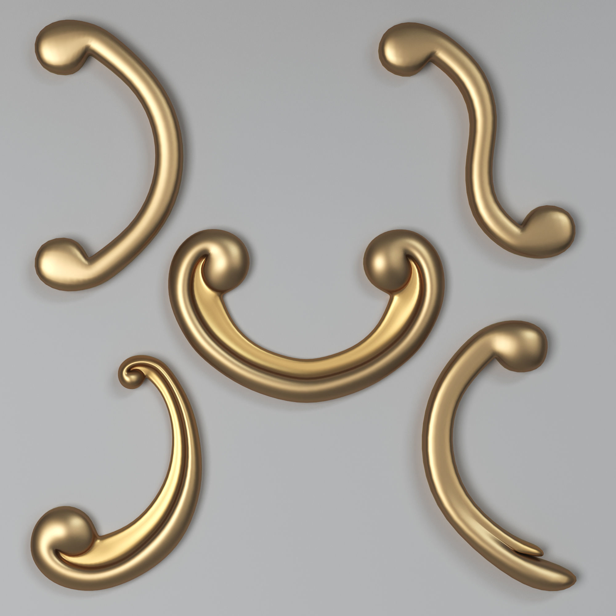 3D model Scroll 01 VR / AR / low-poly | CGTrader