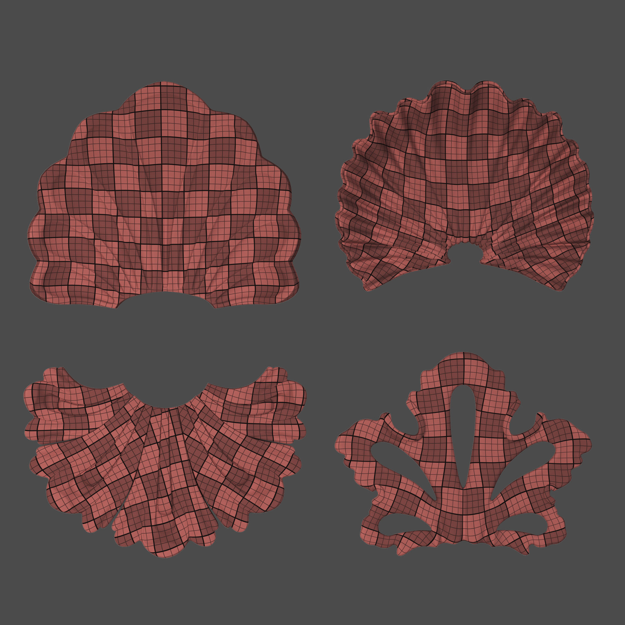 3D model Shell 01 VR / AR / low-poly | CGTrader