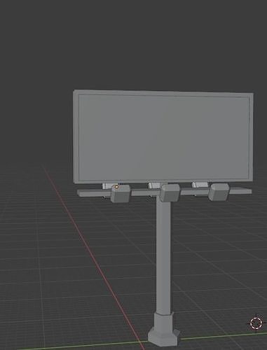 Billboard for the highway free VR / AR / low-poly 3D model | CGTrader