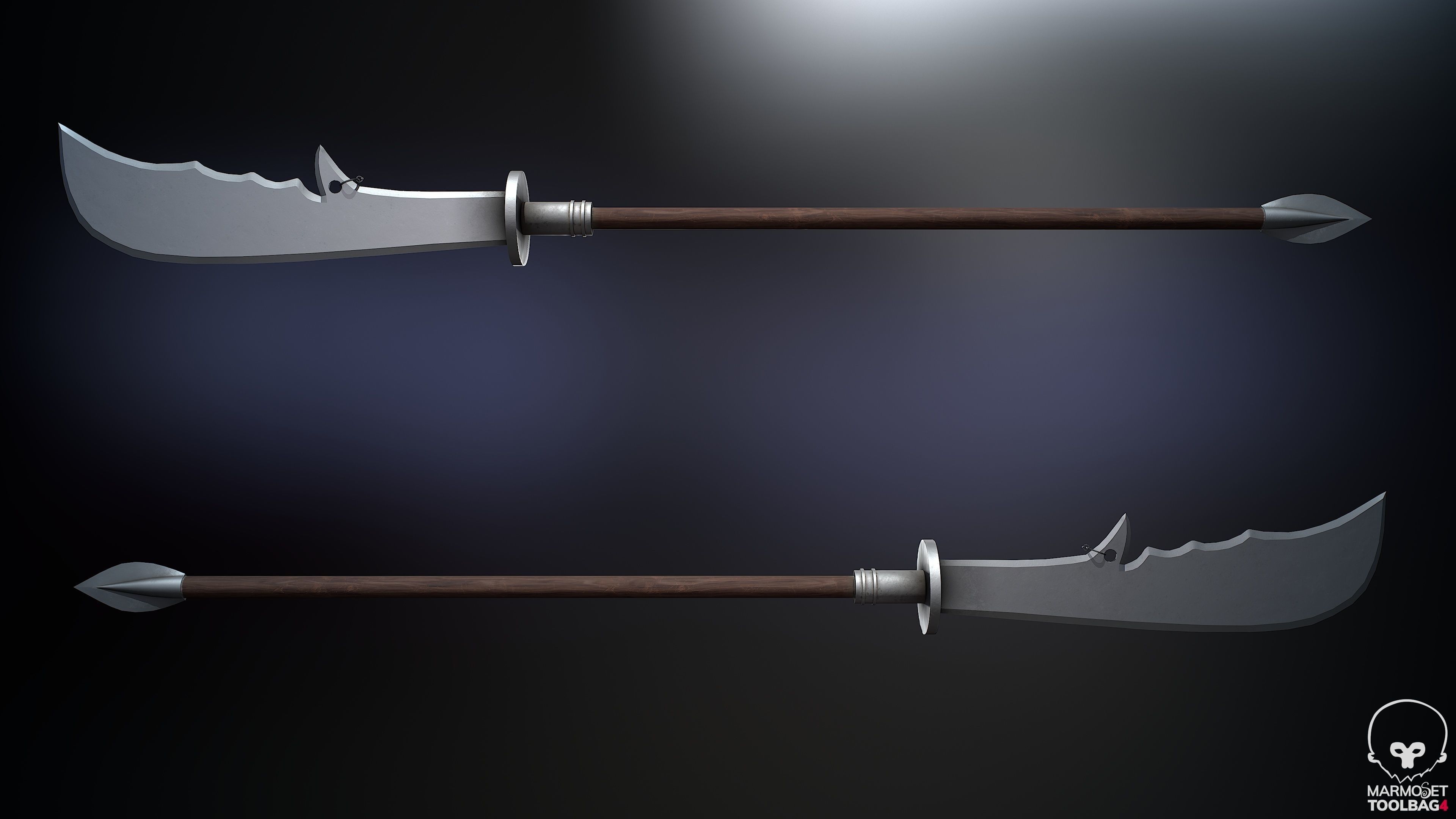 3D model Chinese Long Battle Saber VR / AR / low-poly | CGTrader