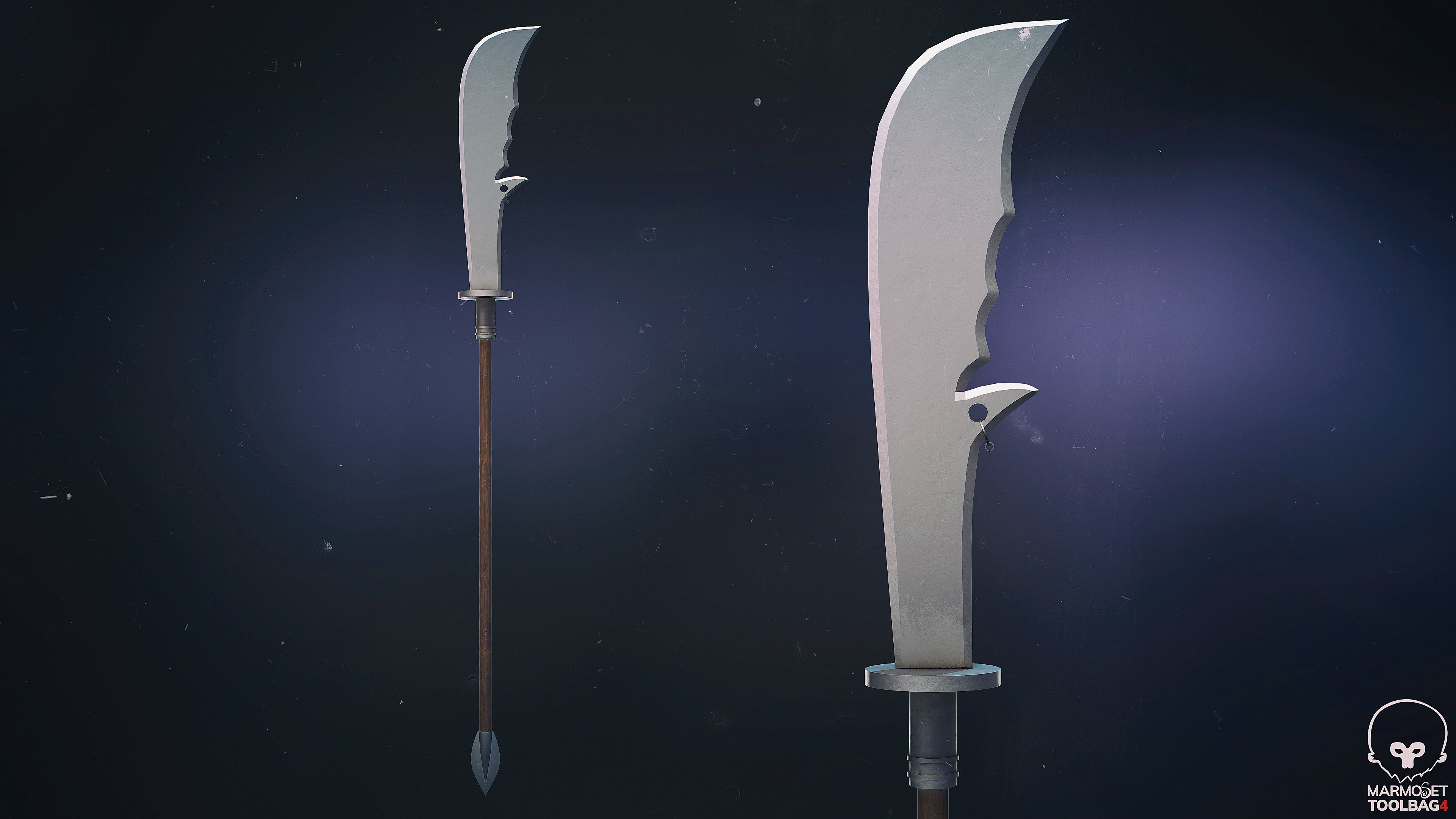 3D model Chinese Long Battle Saber VR / AR / low-poly | CGTrader