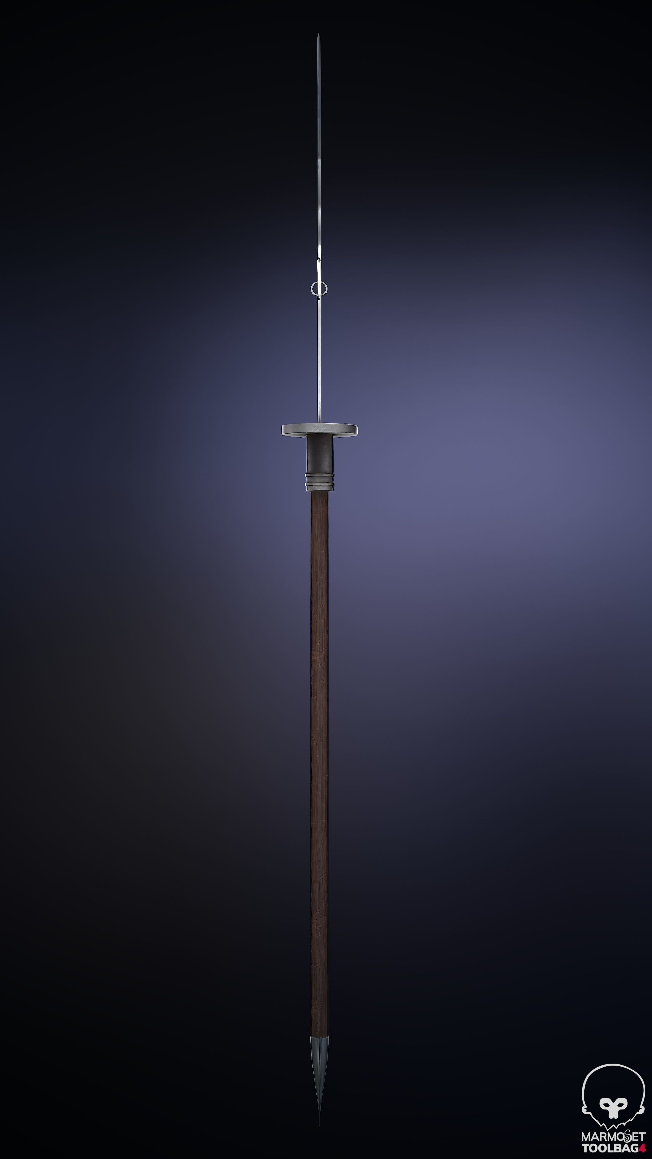 3D model Chinese Long Battle Saber VR / AR / low-poly | CGTrader