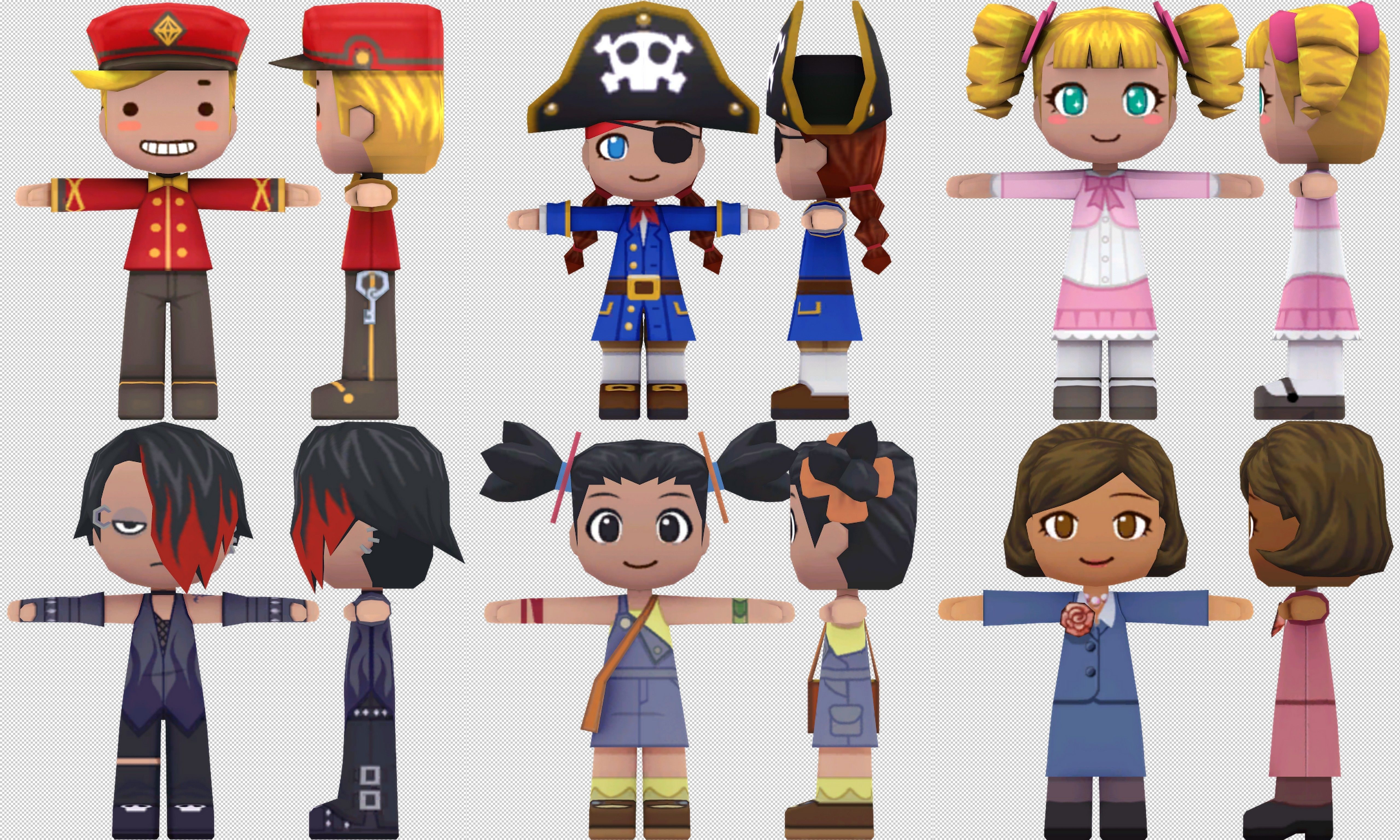 3D model Cartoon Pack C3 VR / AR / low-poly | CGTrader